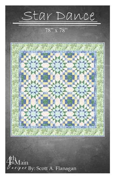 4th & Main Designs Star Dance Quilt Pattern | Riley Blake Designs